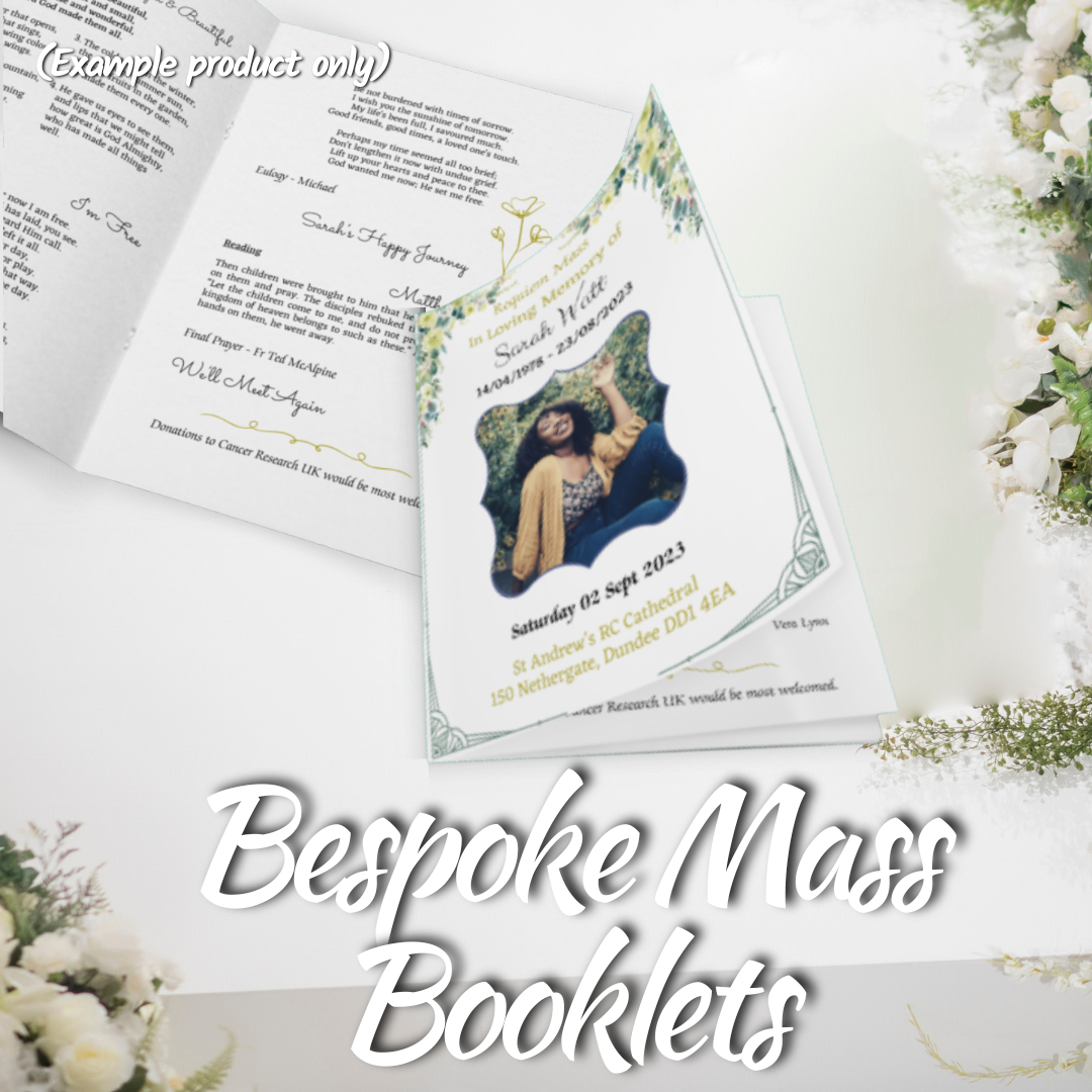 Bespoke Mass Booklets – The Celtic Saint